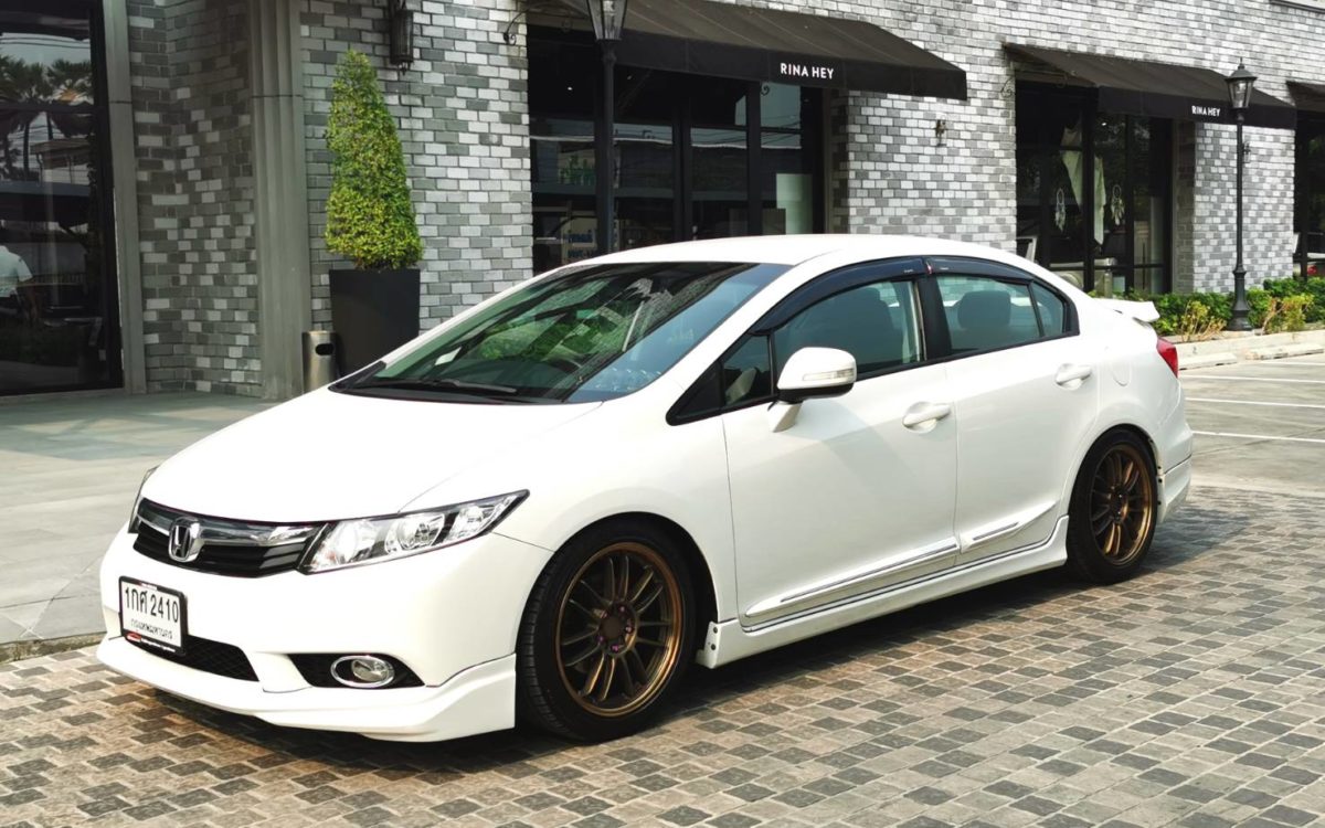 HONDA Civic FB 2013เนวิสวยมาก ออกรถ 9000 พอ #ของแต่งเพียบMaX17_ZD_Defi ...