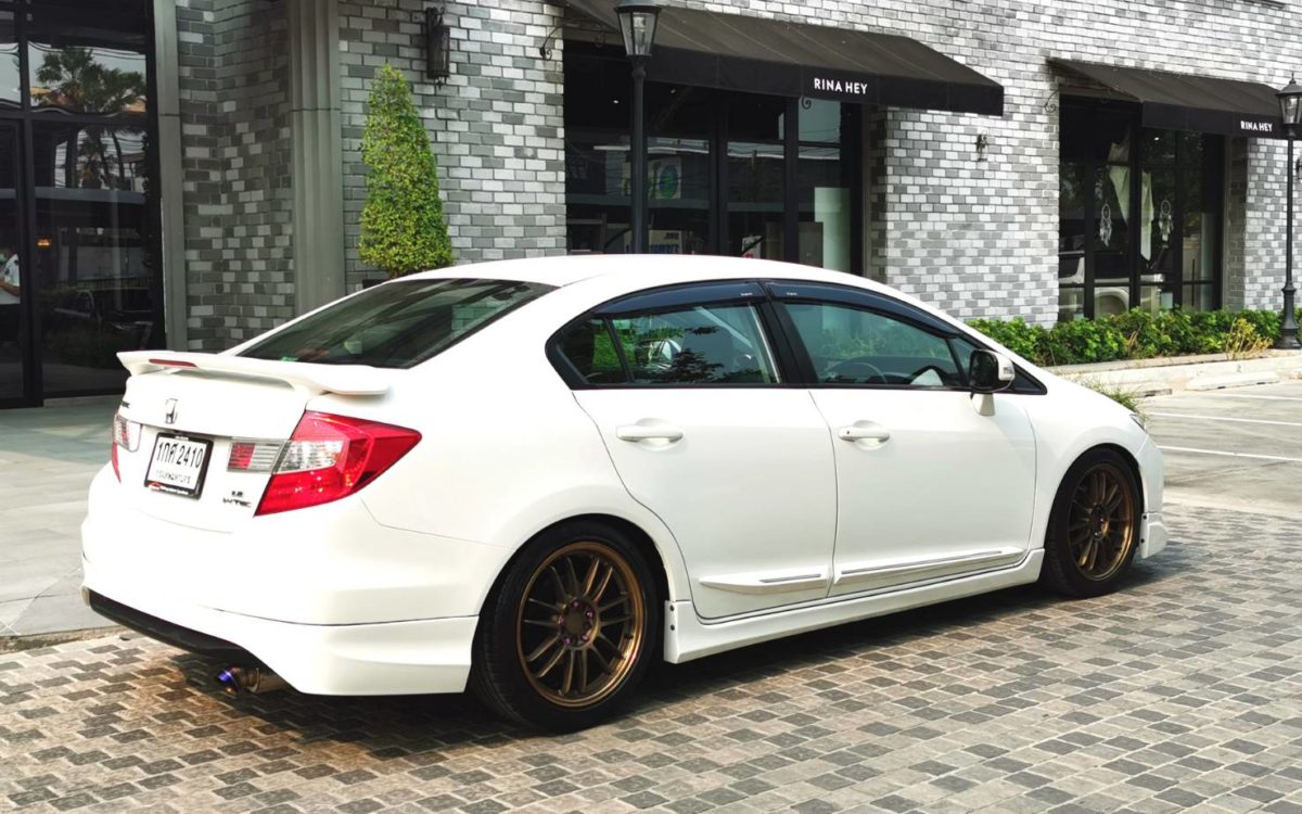 HONDA Civic FB 2013เนวิสวยมาก ออกรถ 9000 พอ #ของแต่งเพียบMaX17_ZD_Defi ...