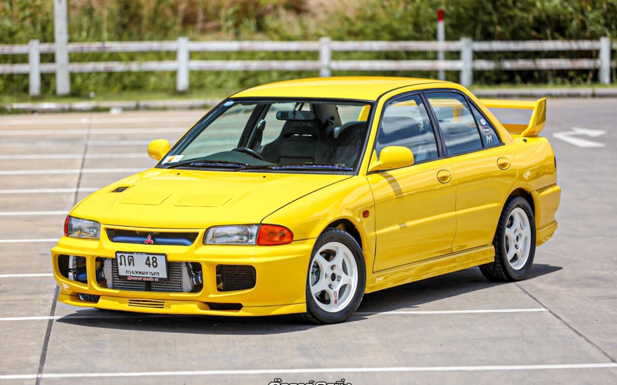 ขาย Mitsubishi Evolution 3 โคตรเนียน โทร 099 456 2455 id aoddet